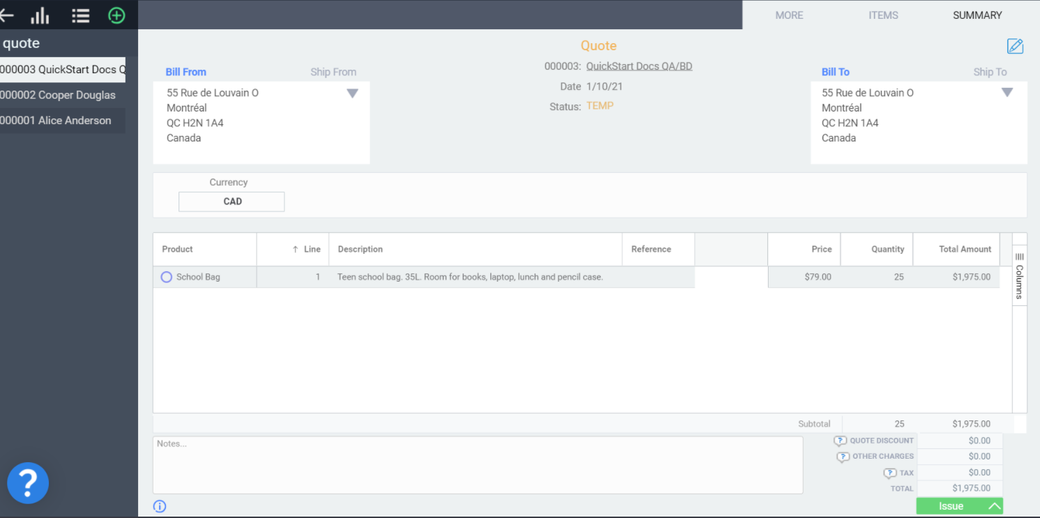 How do transaction screens work
